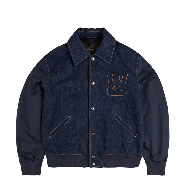 Wales Bonner Echo Denim Varsity Jacket » jetzt online kaufen!