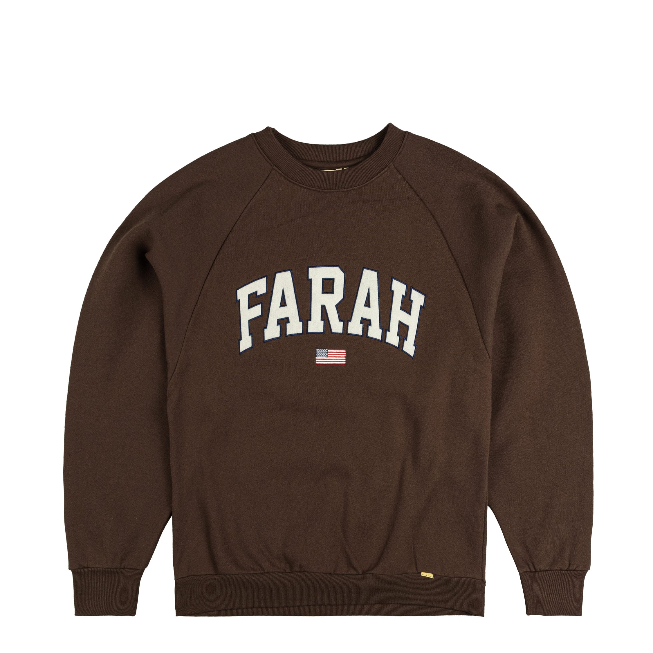 Farah Japan Embroidered Patch Logo Sweatshirt College Logo » jetzt ...