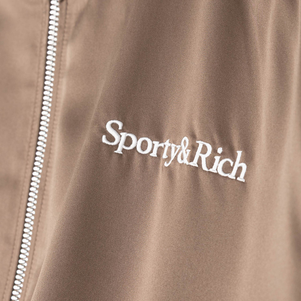 Sporty & Rich Serif Logo Gym Jacket » dispo en ligne maintenant