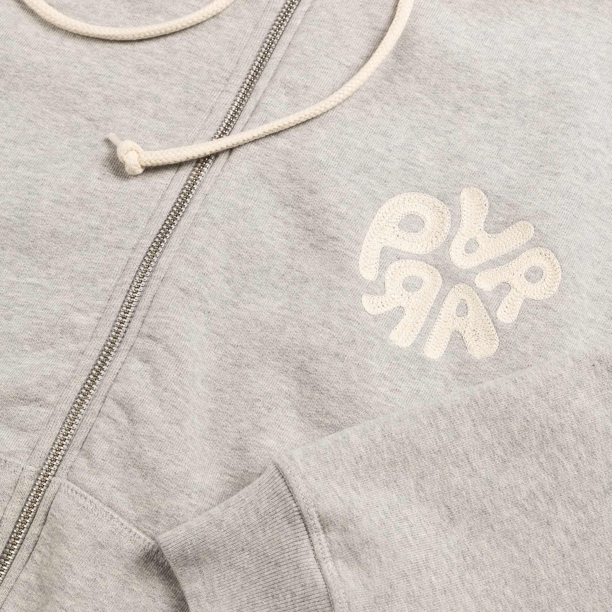 By Parra 1976 Logo Zip Hooded Sweatshirt » dispo en ligne maintenant