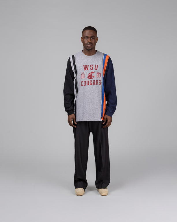 Needles *Rebuild By* 7 Cuts Longsleeve Tee (C) » jetzt online kaufen!