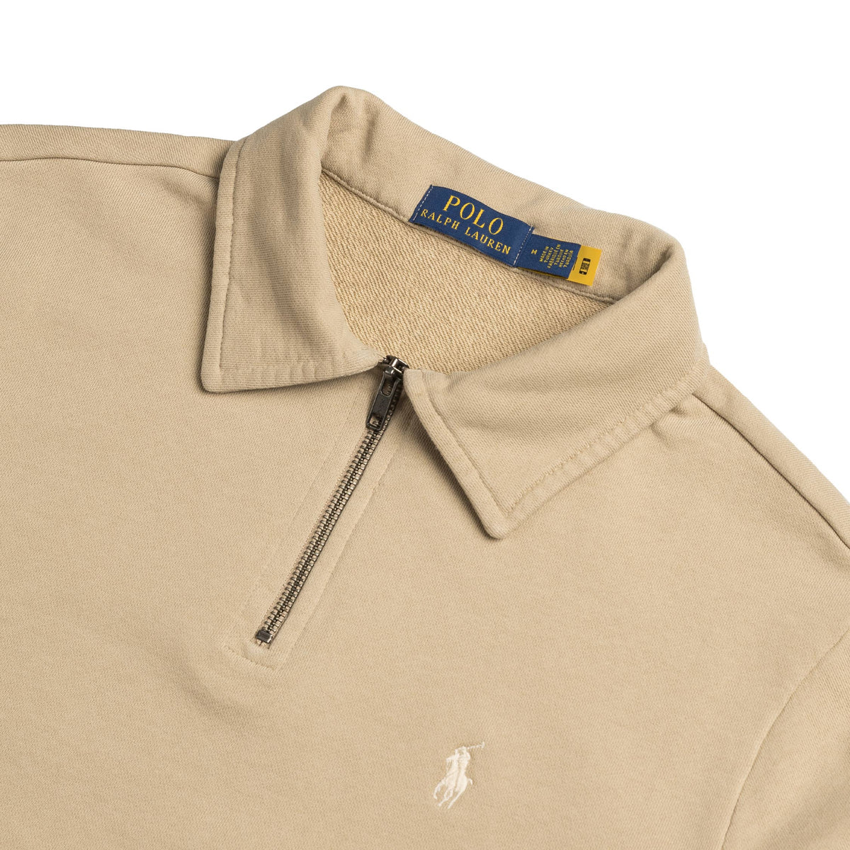 Polo Ralph Lauren Loopback Fleece Quarter-Zip Sweatshirt » dispo en ...