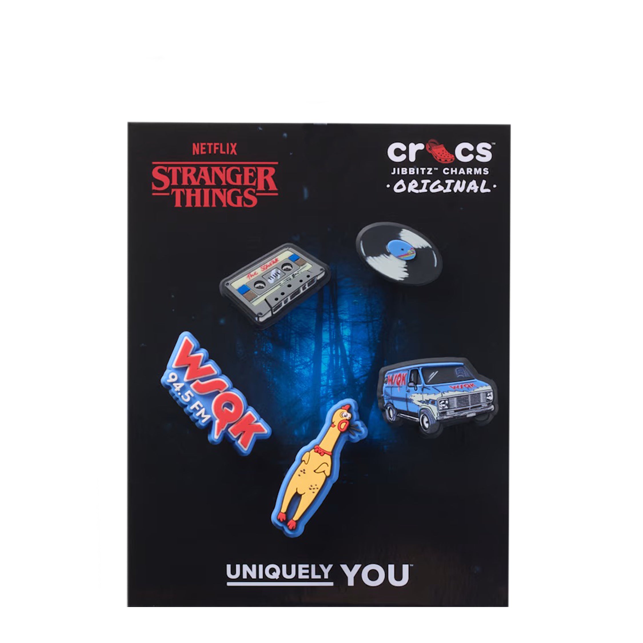 Crocs Stranger Things Squawk Jibbitz 5-Pack » dispo en ligne maintenant