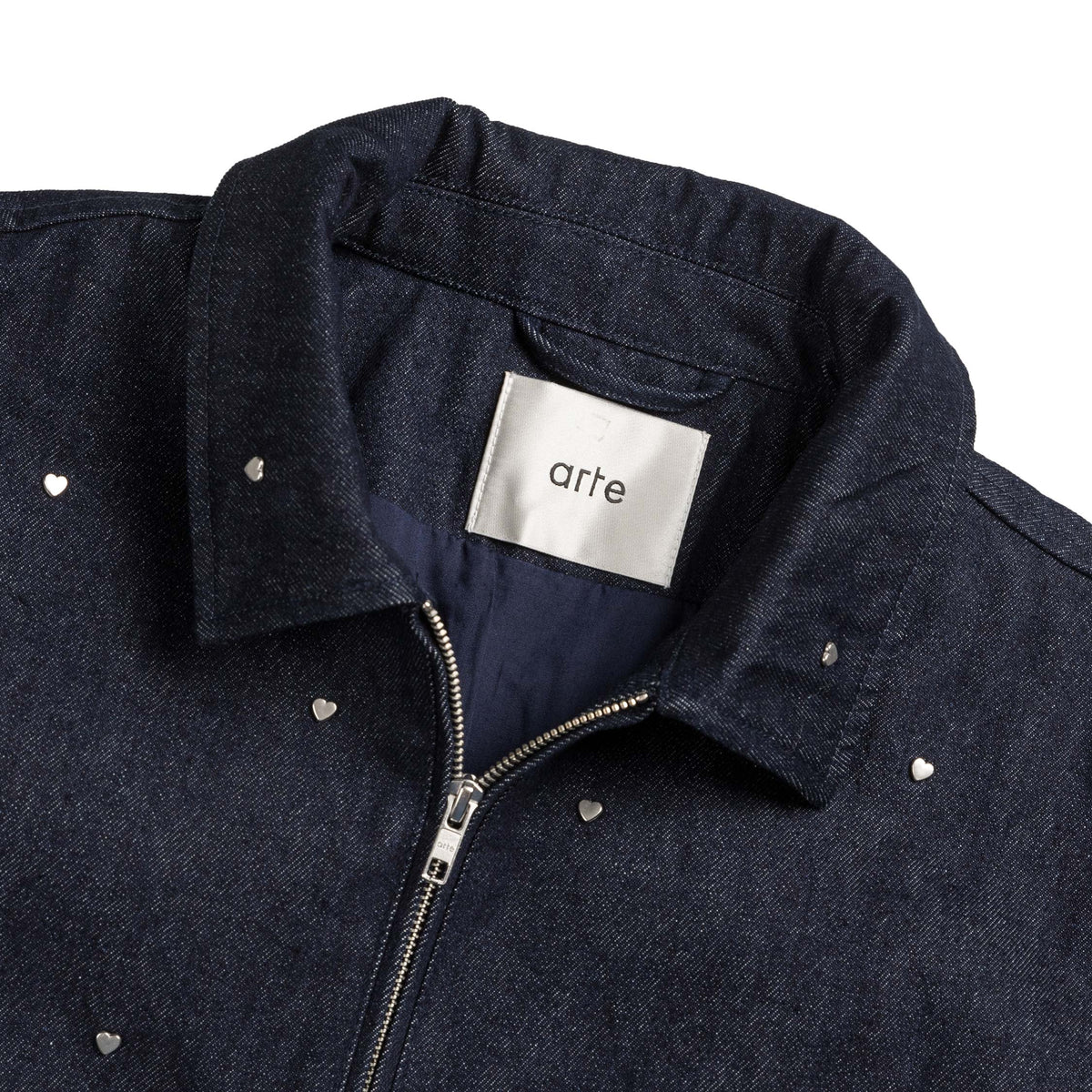 Arte Antwerp Heart Denim Jacket » nu online kopen!