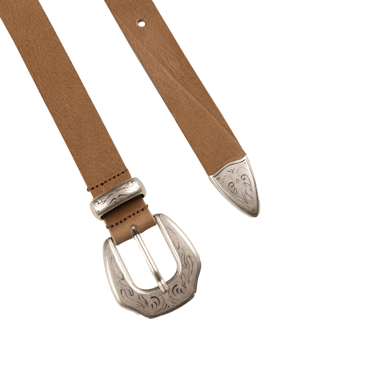 Molebo Embossed Hardware Leather Belt | Accessoires » Buy online now!