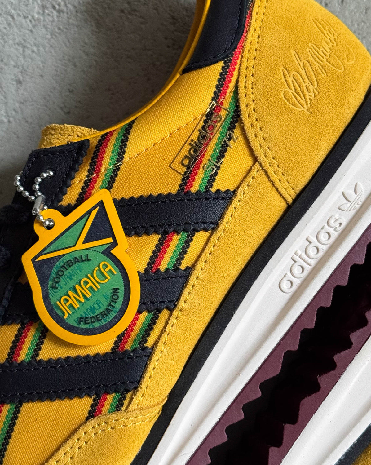 Adidas x Jamaica Football Federation x Bob Marley SL 72 RS *Away ...